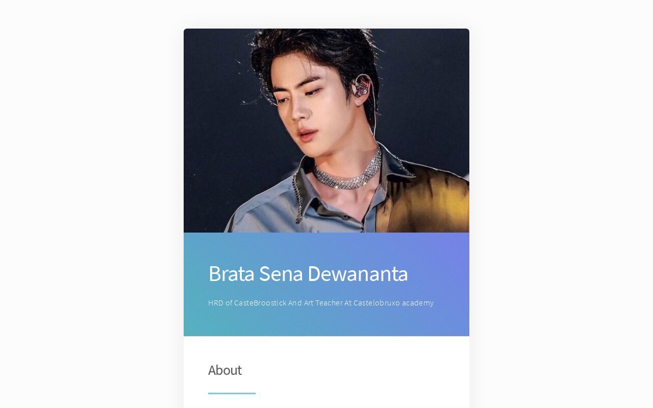 Mr Brata Sena Dewananta